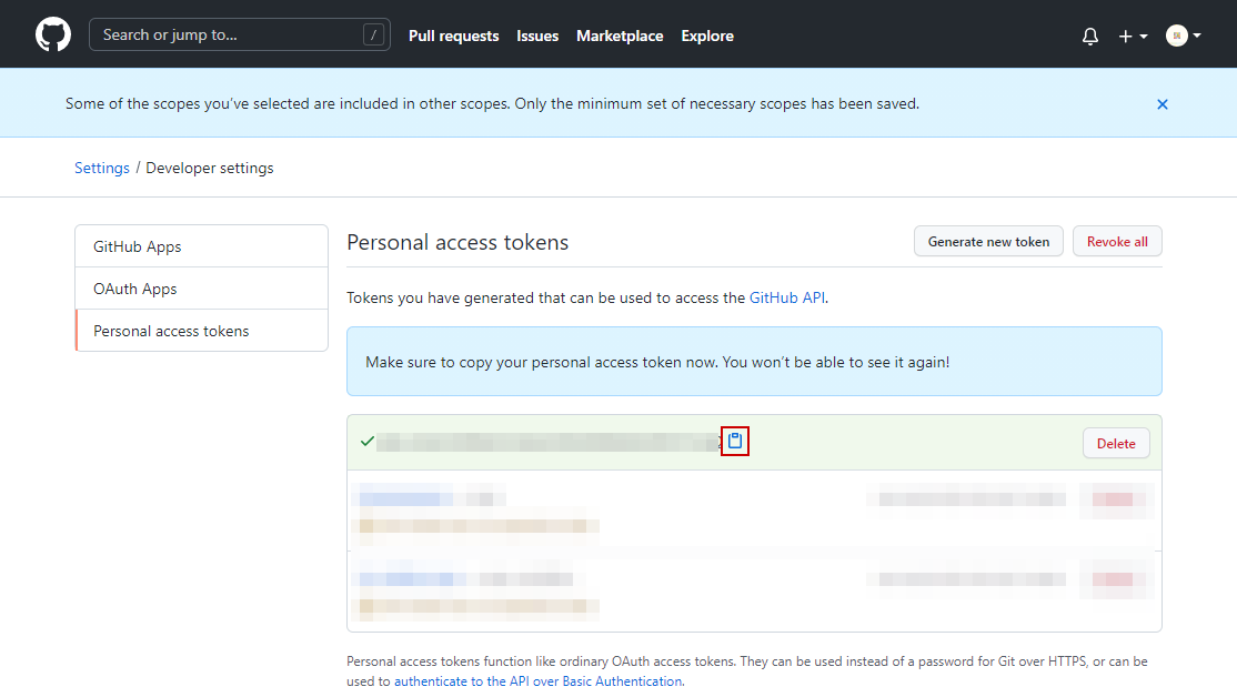 DreamweaverのGitHubパスワード - STUDIO KAZOO